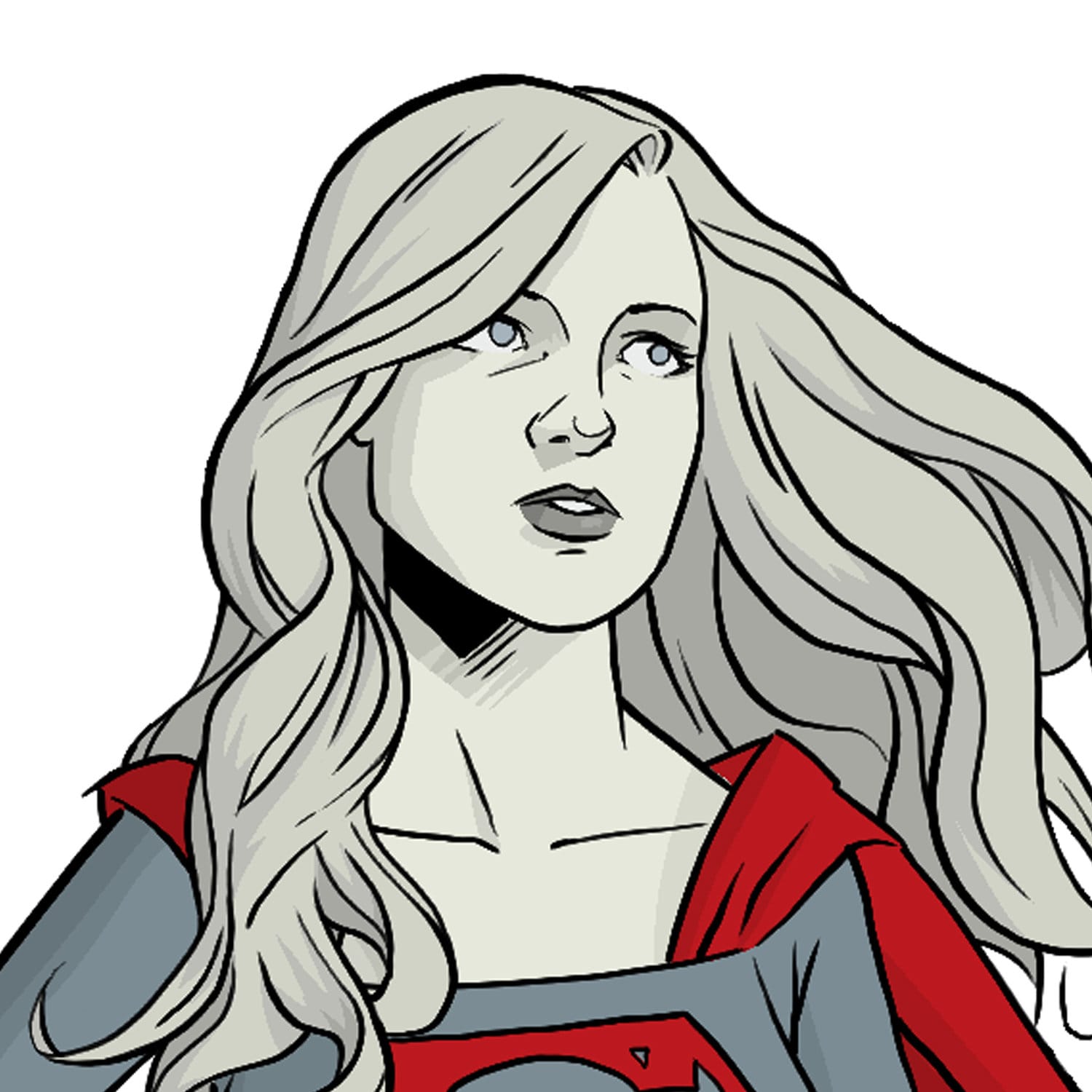 Supergirl Fan Art Print Etsy