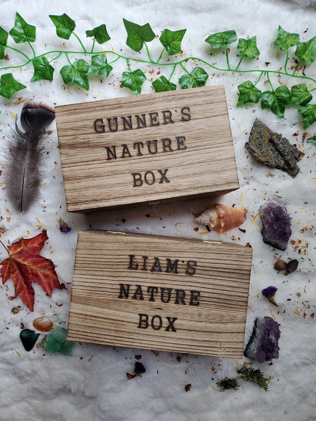 Custom Nature Box Nature Collection Storage Alter Box - Etsy