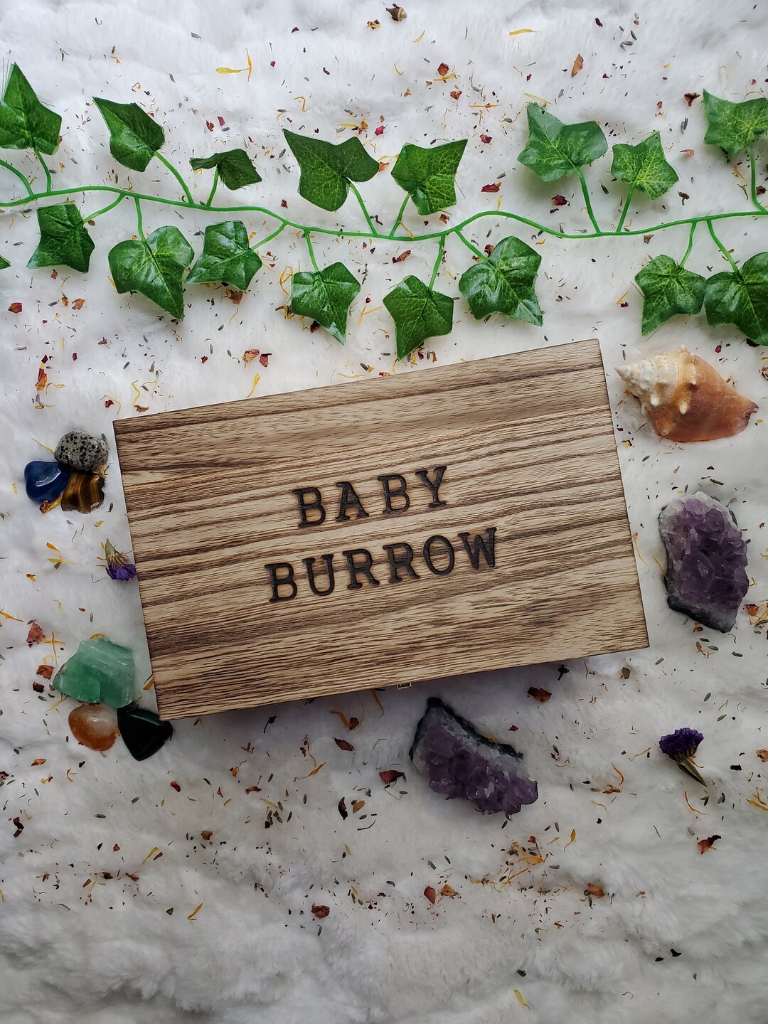 Personalized Wooden Baby Box, Baby Shower Gift, Baby Memory Box, Photo ...