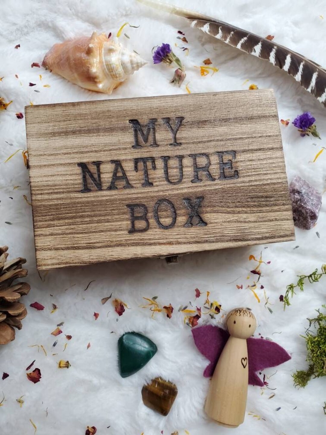My Nature Box, My Outside Box, Nature Collection Storage, Alter Box ...