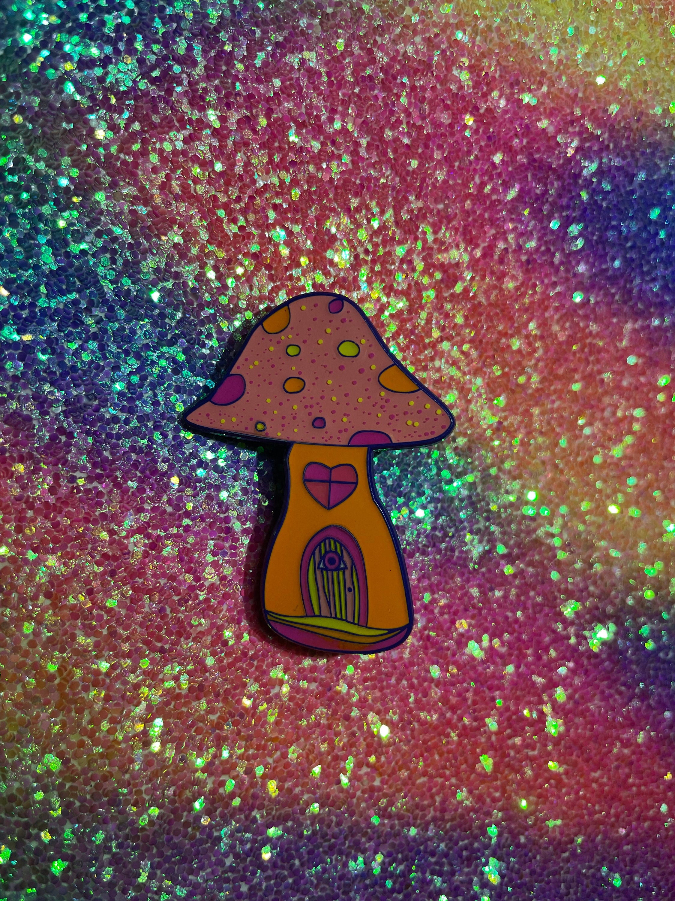 Mushroom Manor Pin - Etsy