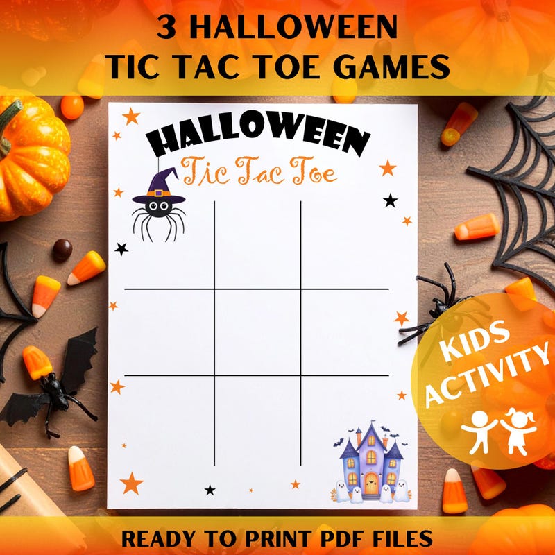 Halloween Tic Tac - Etsy