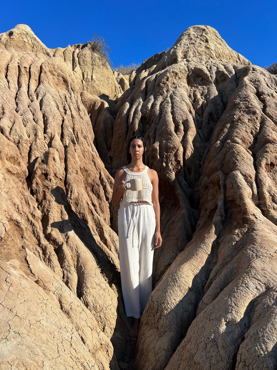 Café Y Cafecito Mugs Hand-built Long Handle Ceramic Mugs Large and ...