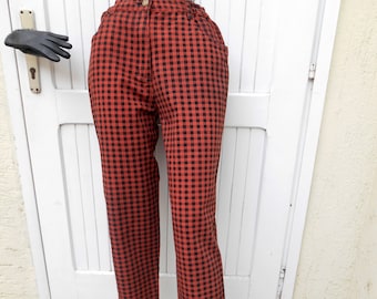 Checkered Pants - Etsy