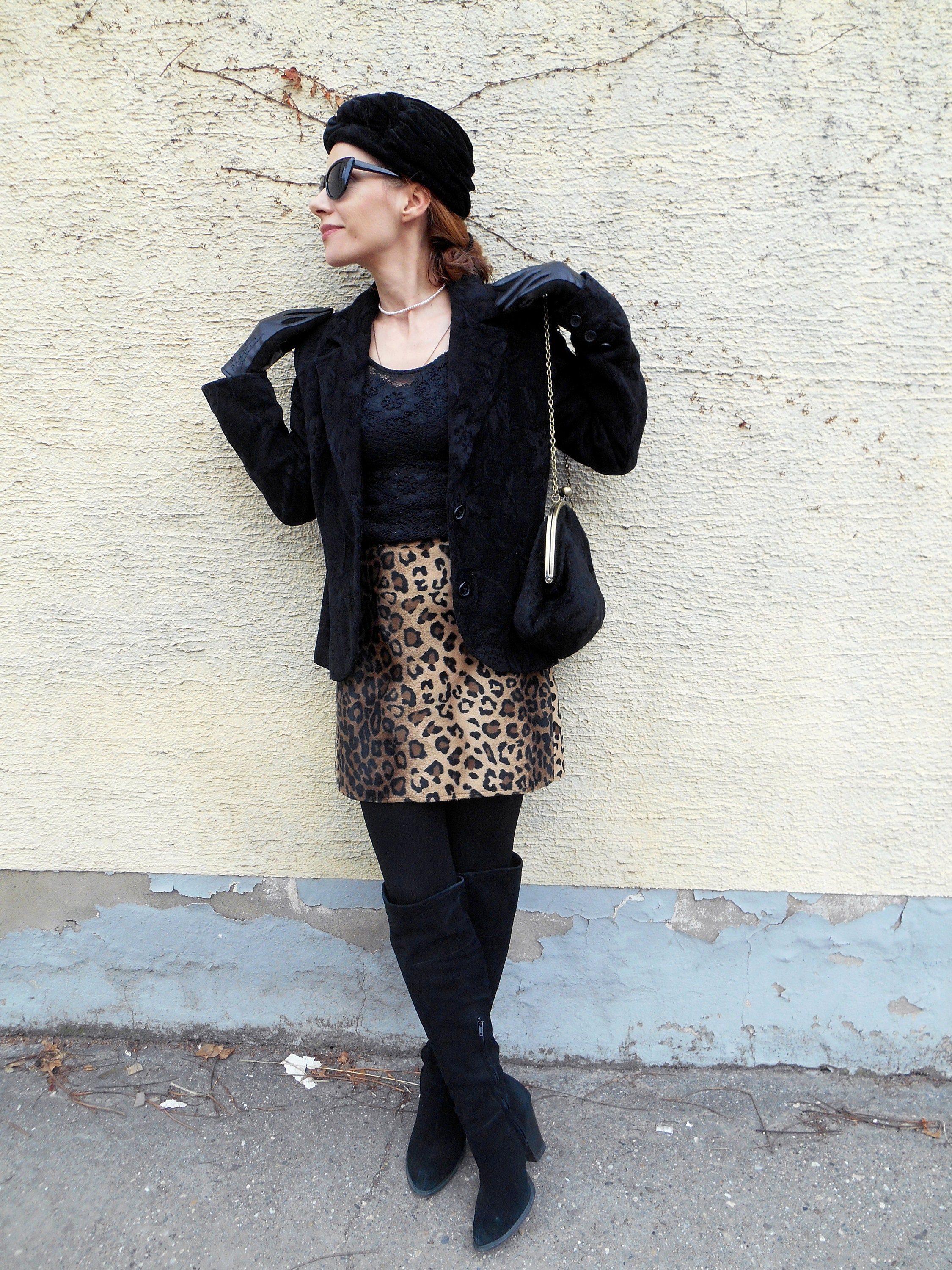 Retro Animal Mini Skirt, Leopard Print Skirt, Velour Faux Fur Skirt - Etsy