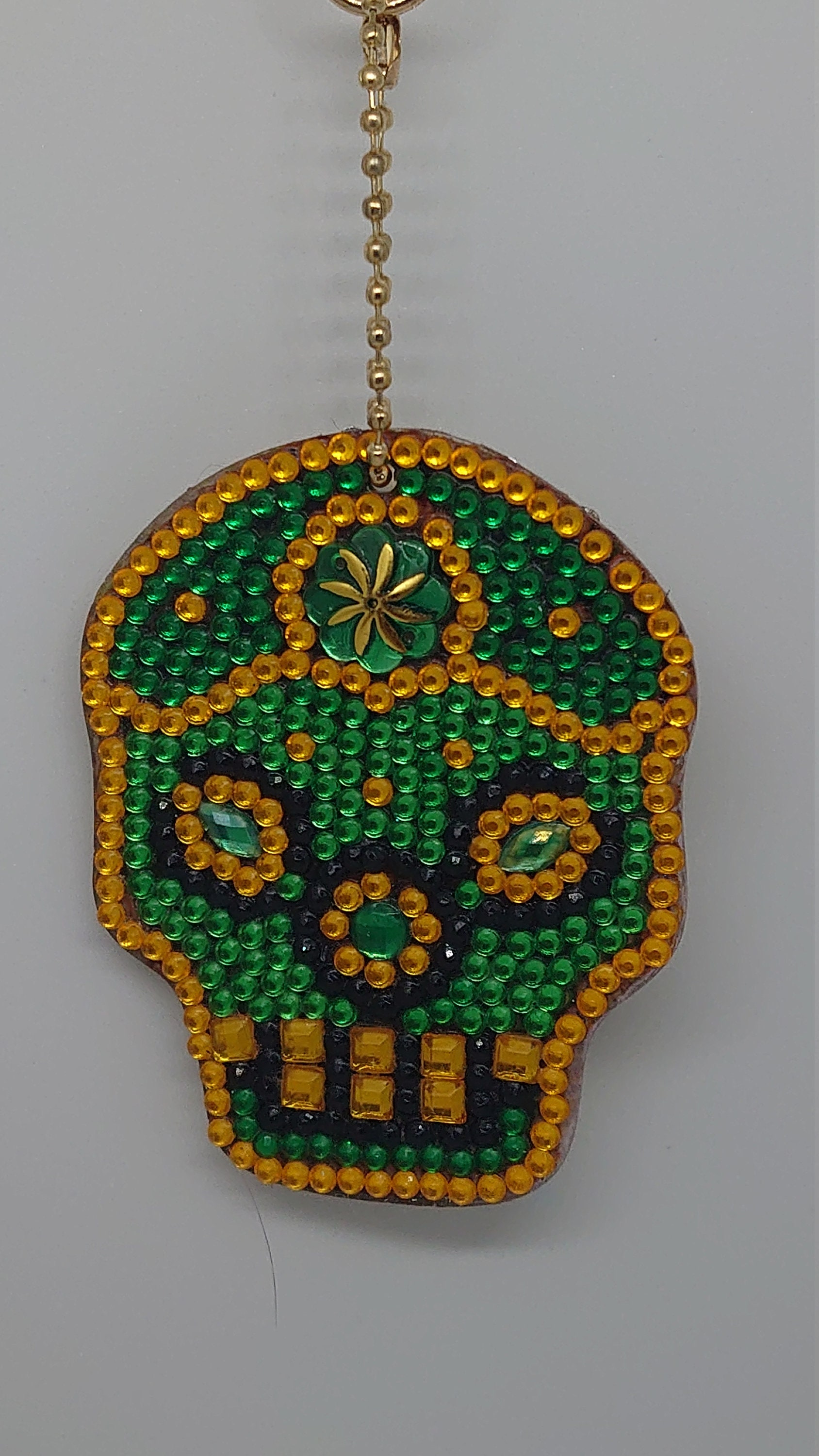 Skull Keyring - Etsy