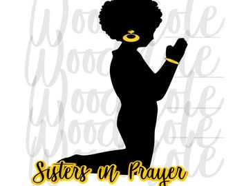 Woman praying | Etsy