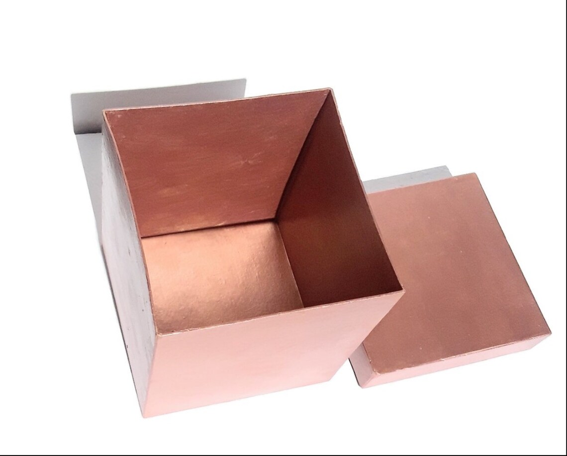 Pink Metallic Gift Boxes Pink Storage Box for Gifts - Etsy