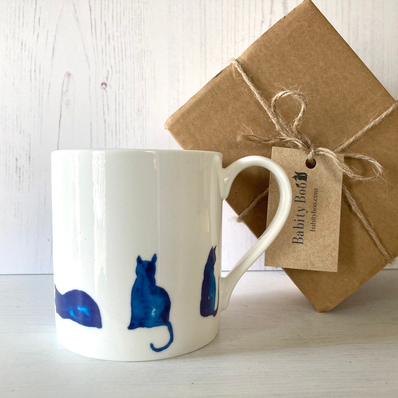 Cat Mug - Etsy