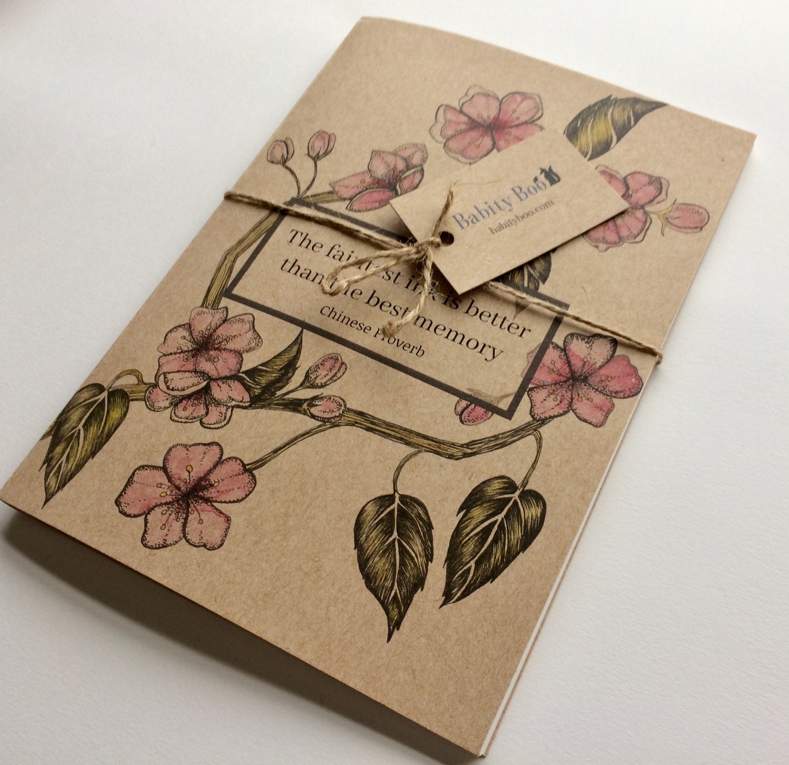 The Faintest Ink Notebook Eco Jotter Journal Sketch Book - Etsy UK