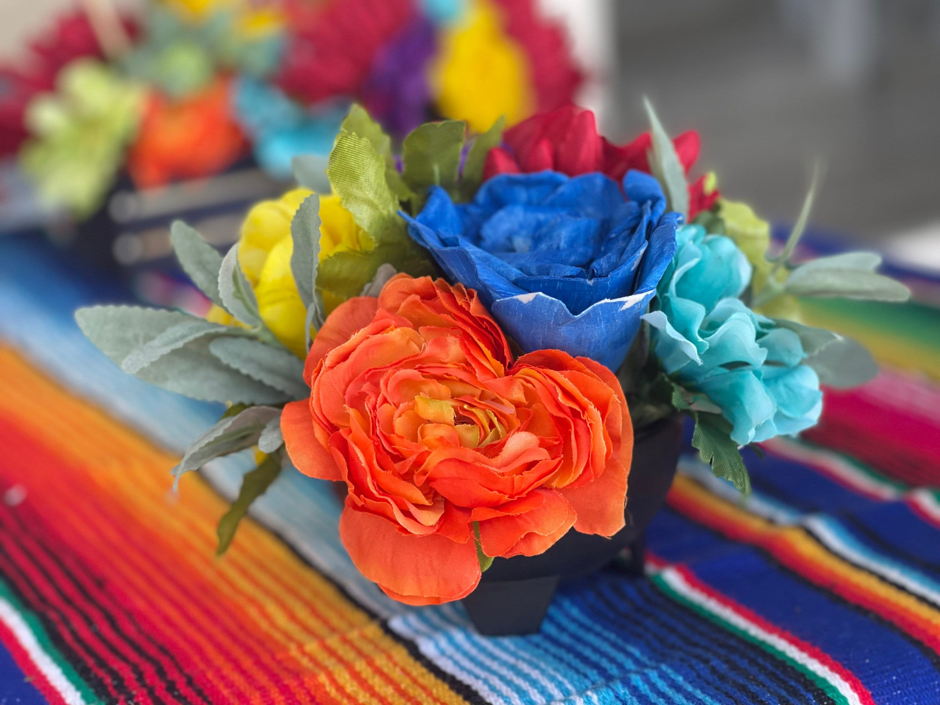 Mexican Fiesta Flower Arrangements
