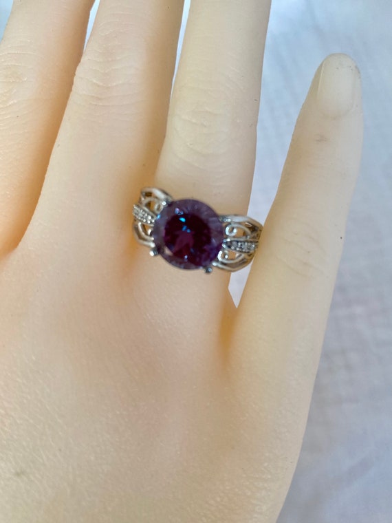 Lab created alexandrite simulated - Gem