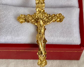 Inri Cross Pendant - Etsy