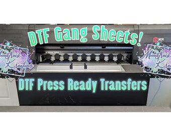 Dtf Gang Sheet Custom - Etsy