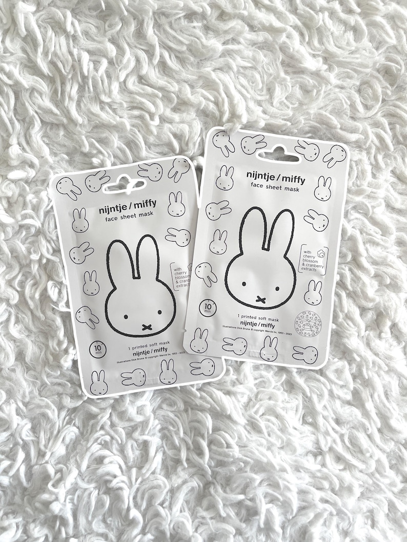 Miffy Sheet Mask - Etsy