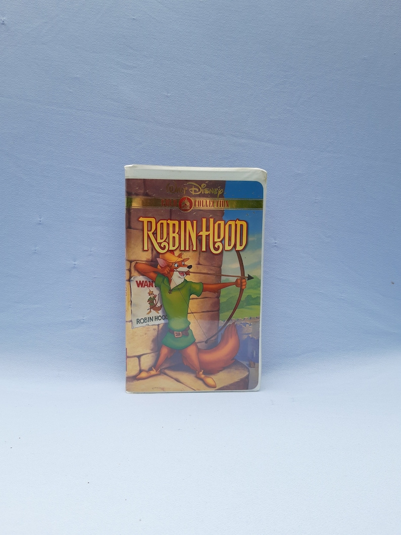 Disney's Robin Hood 1973 on VHS. Classic Gold Collection. Special Bonus ...