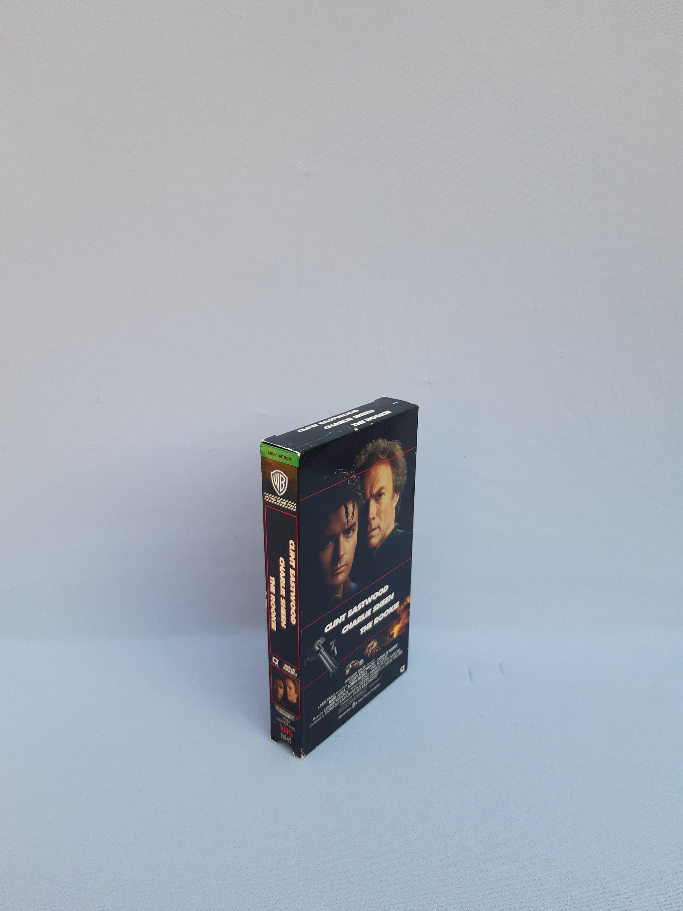 The Rookie 1990 VHS. Clint Eastwood, Charlie Sheen Buddy Cop Movie ...