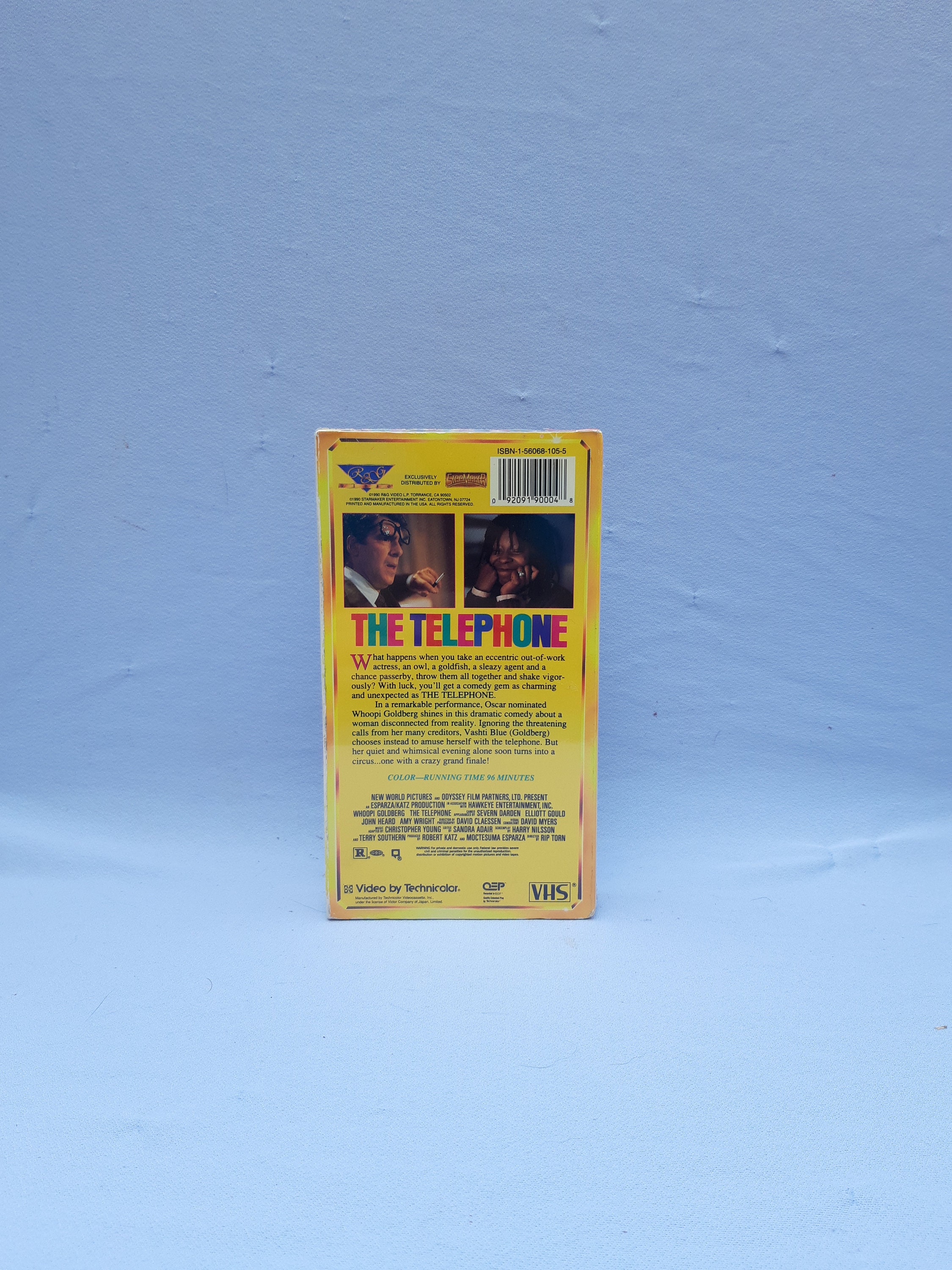 The Telephone 1988 VHS. New/sealed. Whoopi Goldberg. 1990, Strarmaker ...