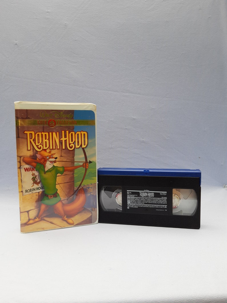 Disney's Robin Hood 1973 on VHS. Classic Gold Collection. Special Bonus ...