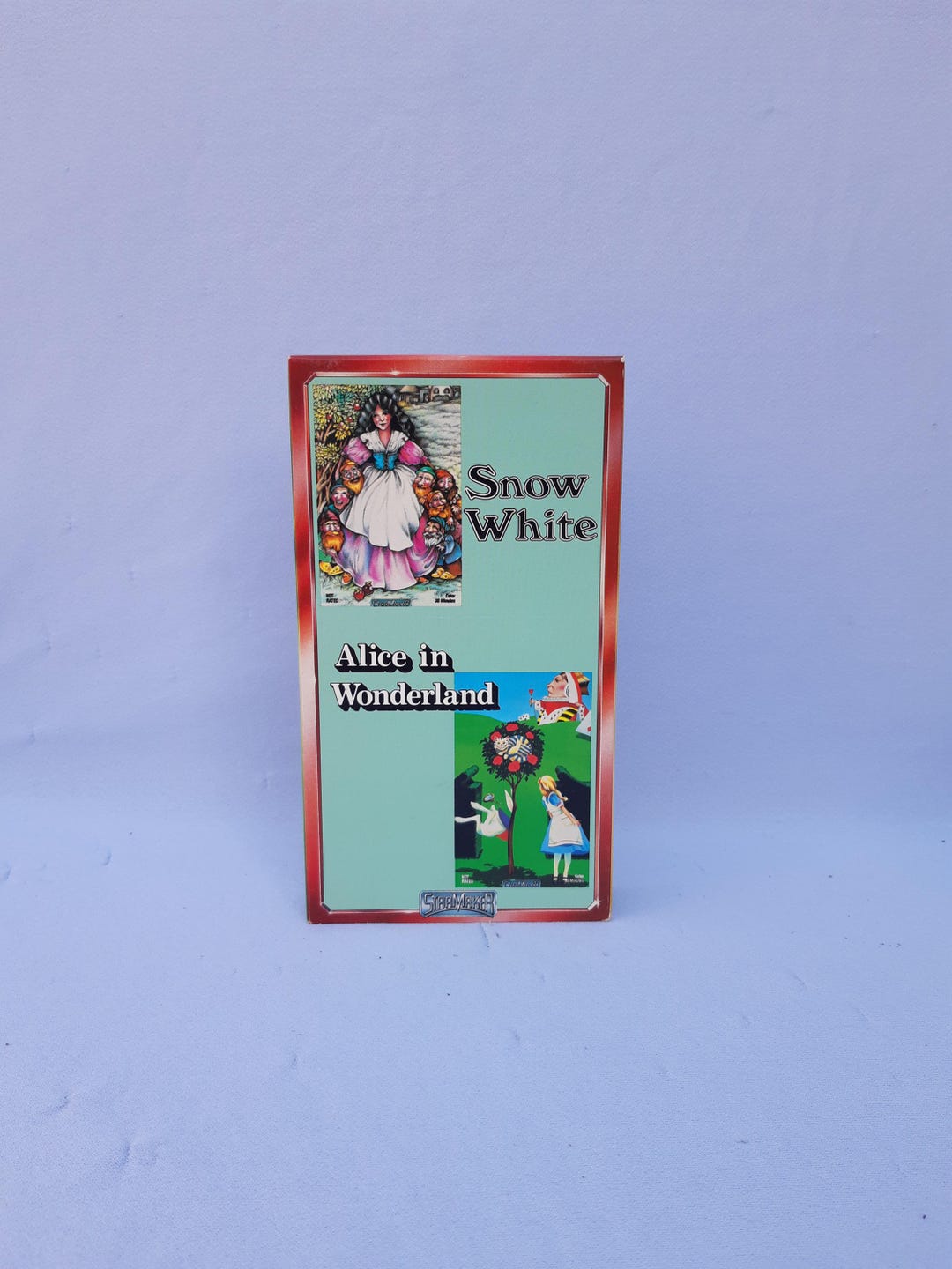 Snow White and Alice in Wonderland VHS. Animated Family Classics. 1991 ...