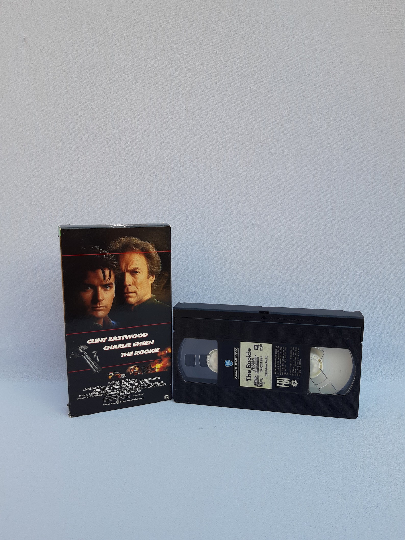 The Rookie 1990 VHS. Clint Eastwood, Charlie Sheen Buddy Cop Movie ...