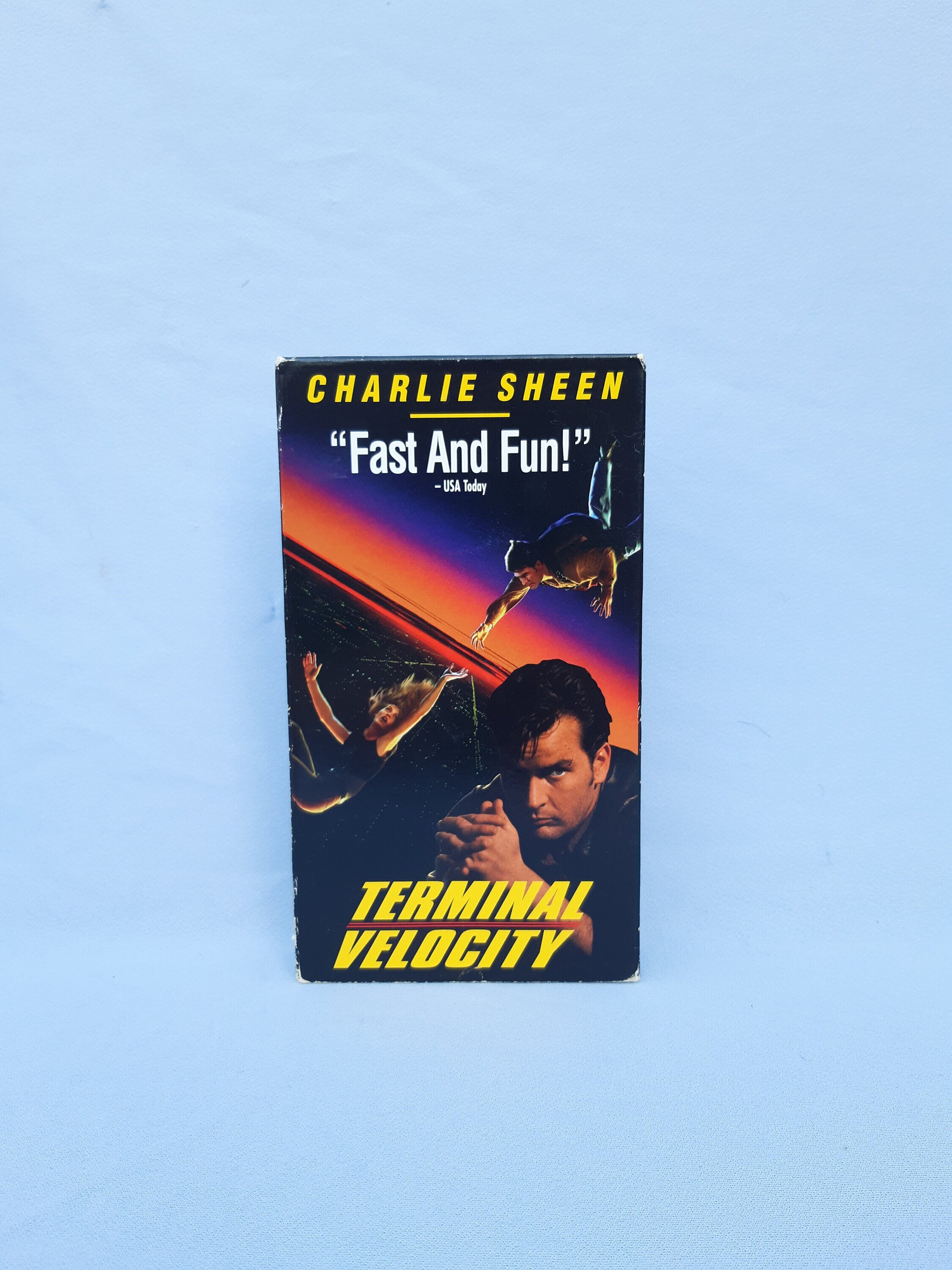 Terminal Velocity 1994 VHS. Charlie Sheen Action Film. - Etsy