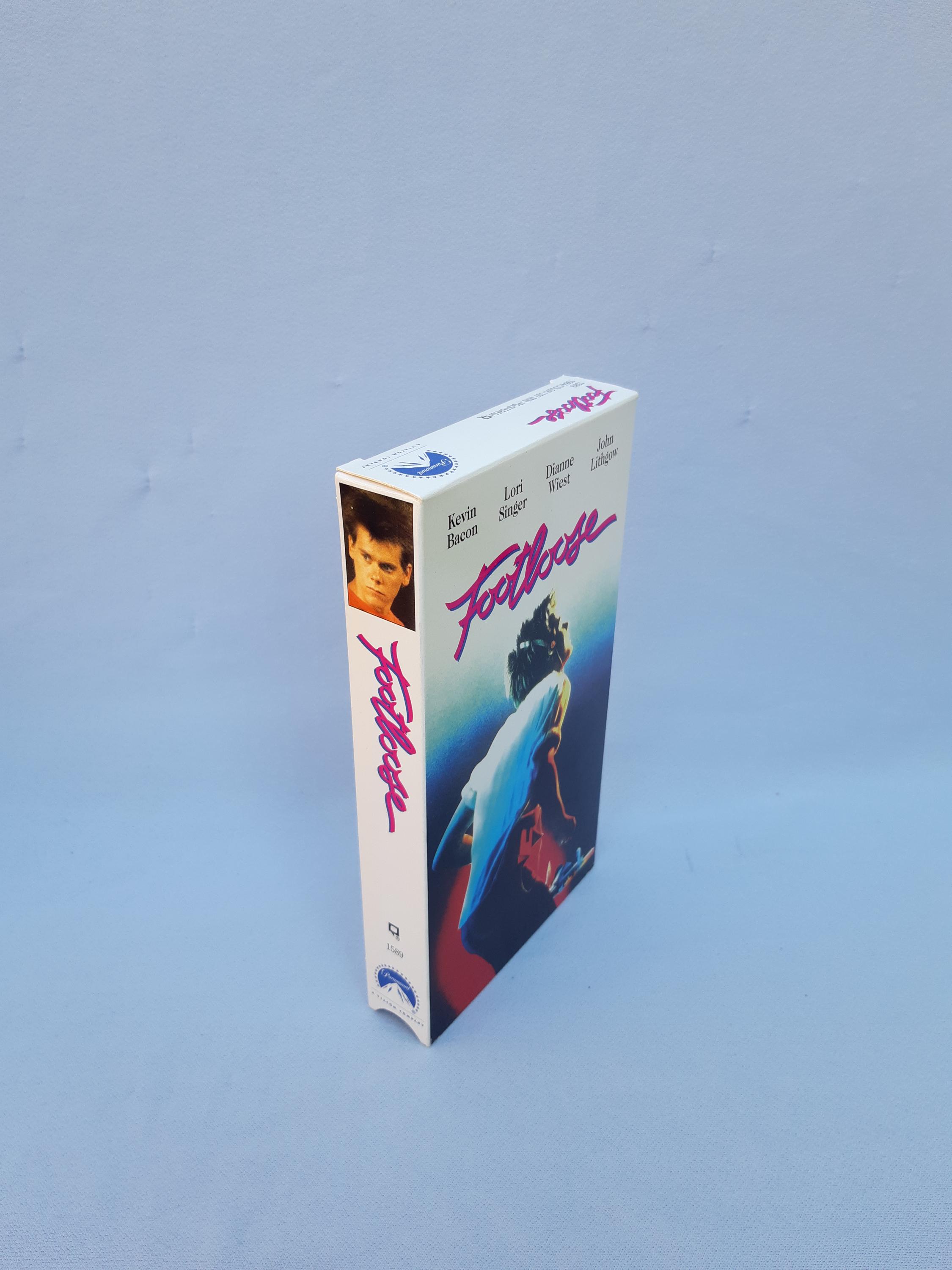 Footloose (1984) VHS. Paramount Home Video, 1997. Kevin Bacon. - Etsy