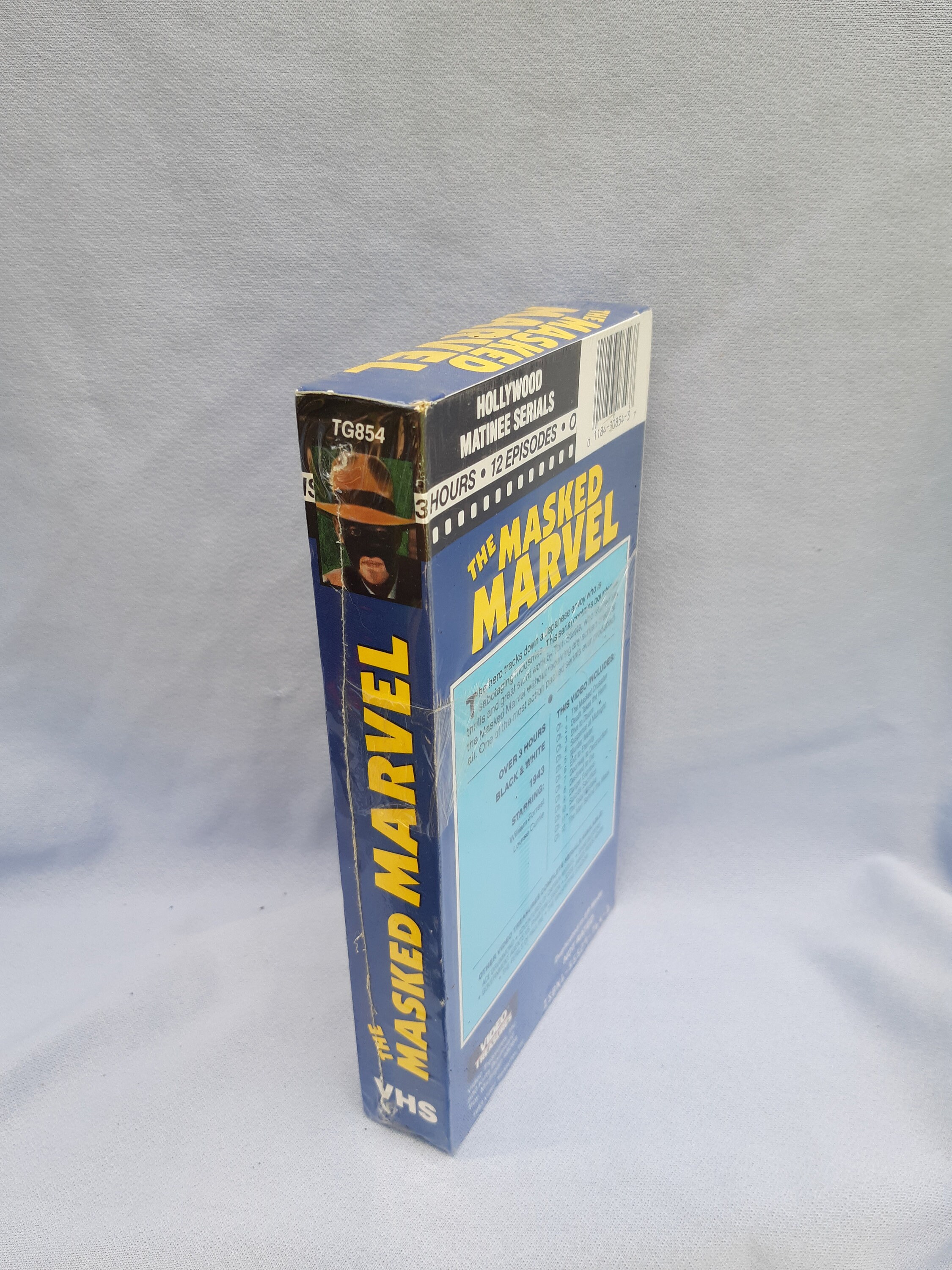 The Masked Marvel 1943 VHS SEALED All 12 Serial Episodes - Etsy