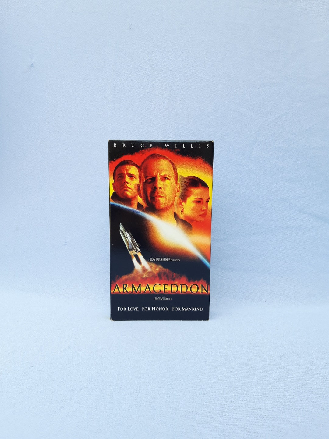 Armageddon 1998 VHS. Bruce Willis, Ben Affleck. Michael Bay. - Etsy