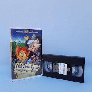 Cats Don T Dance 1997 Vhs Warner Bros Home Video 1997 Clamshell
