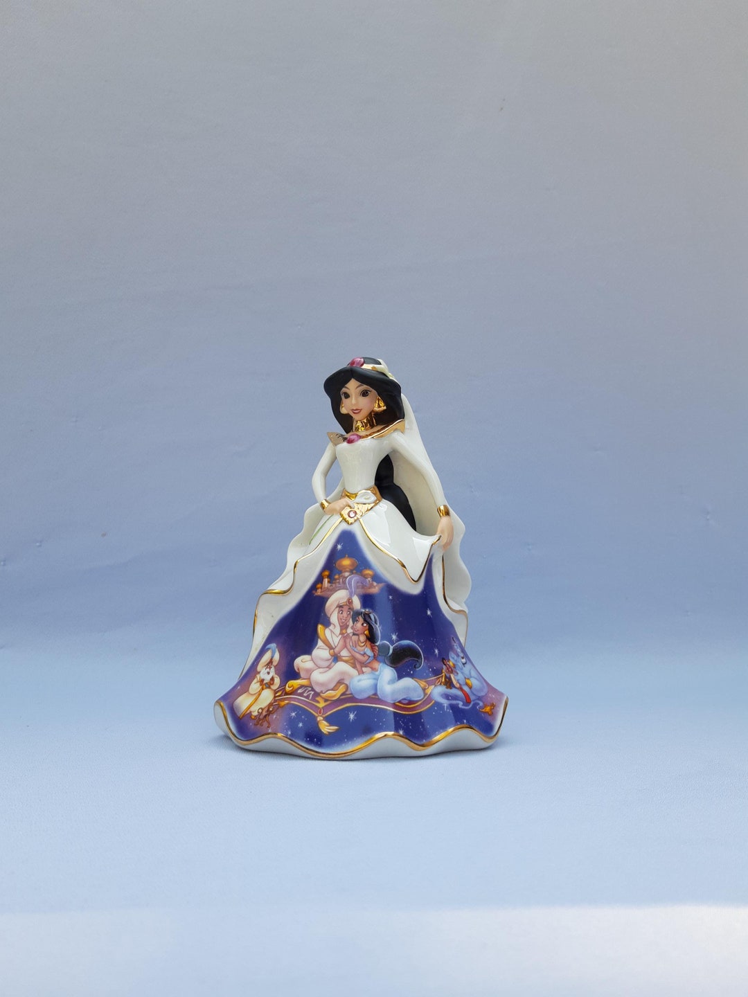 Princess Jasmine Porcelain Bell. Aladdin, Walt Disney. 2004 Bradford ...