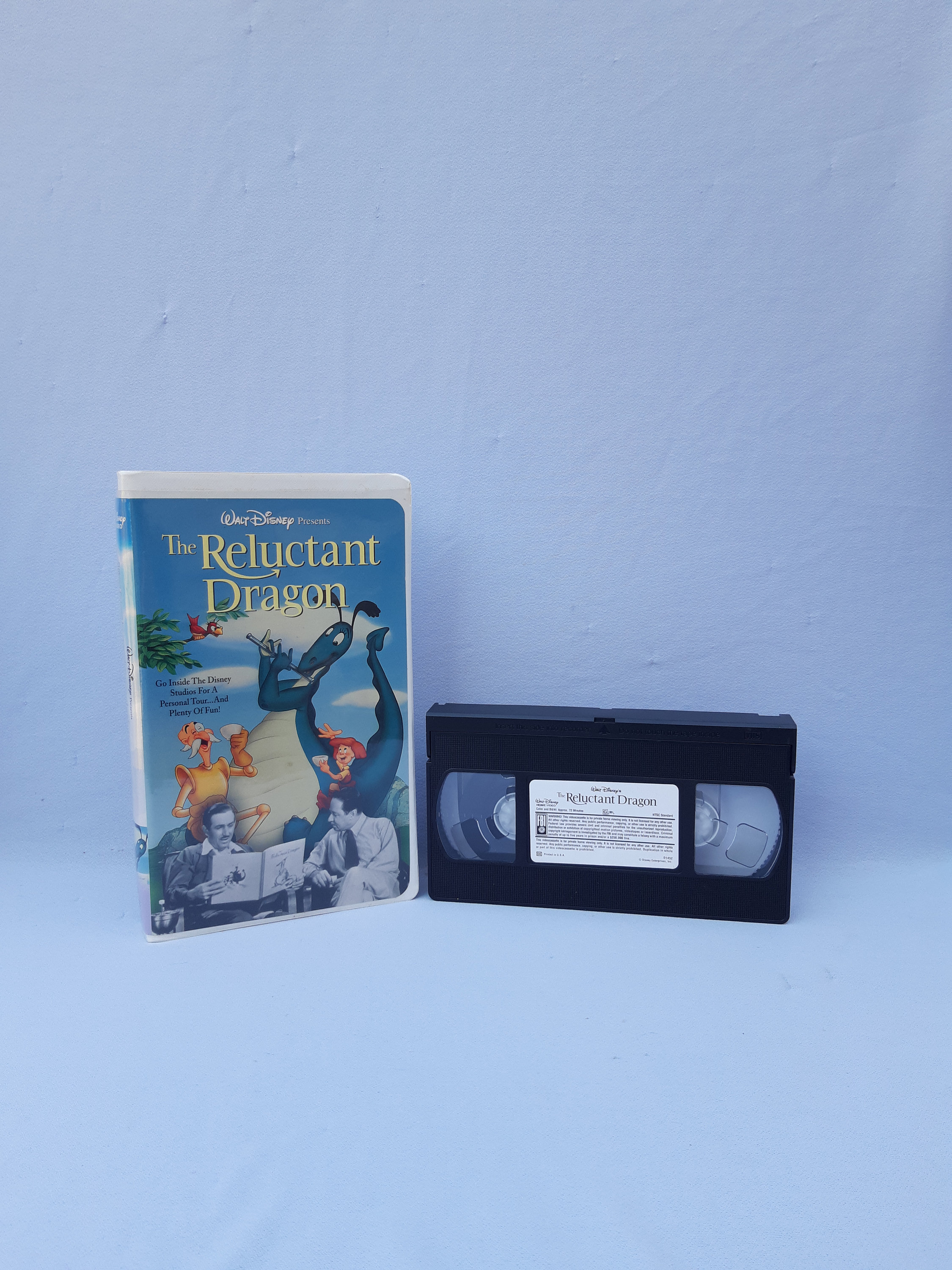 The Reluctant Dragon 1941 VHS. Walt Disney Film. Clamshell - Etsy
