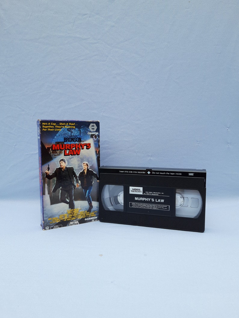 Murphy's Law 1986 VHS. Charles Bronson. Heron Communications, 1990. - Etsy