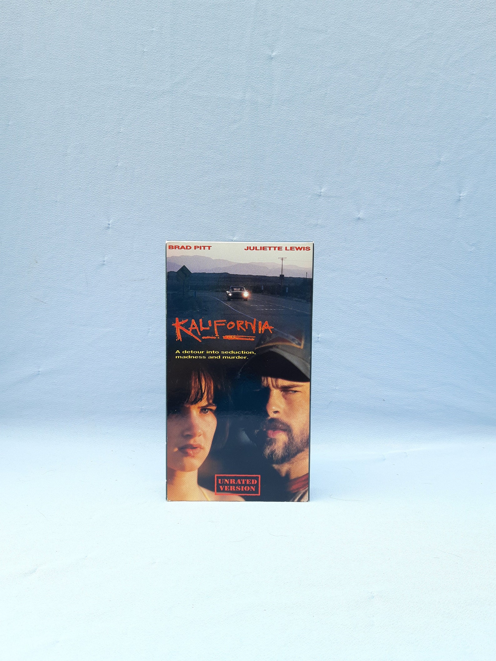 Kalifornia 1993 VHS. Unrated Version. Brad Pitt, David Duchovny ...