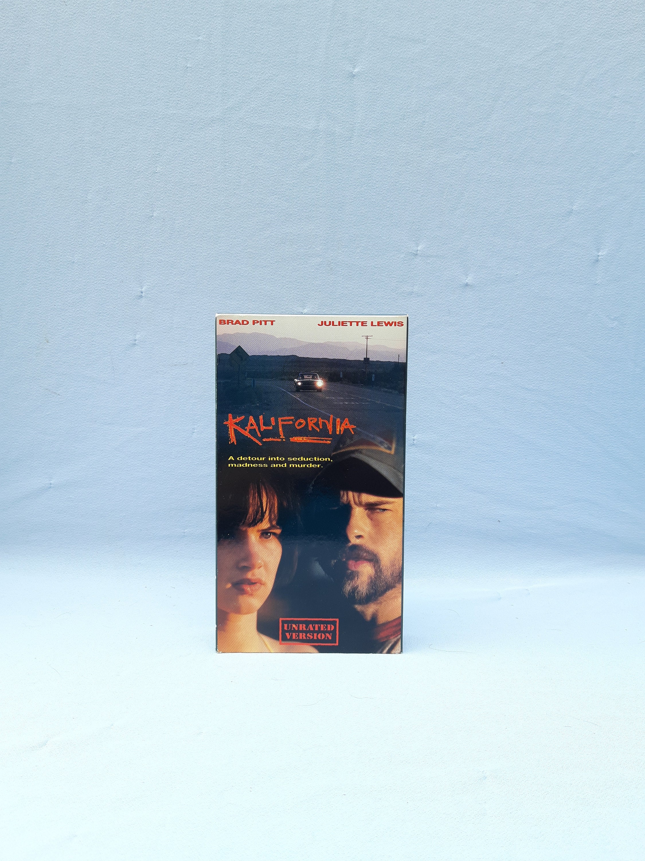 Kalifornia 1993 VHS. Unrated Version. Brad Pitt, David Duchovny ...