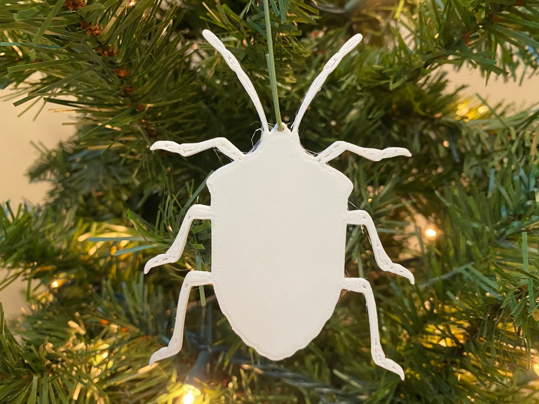 Bug 102 Ornament - Plastic (white) (laser Cut Acrylic) - Etsy