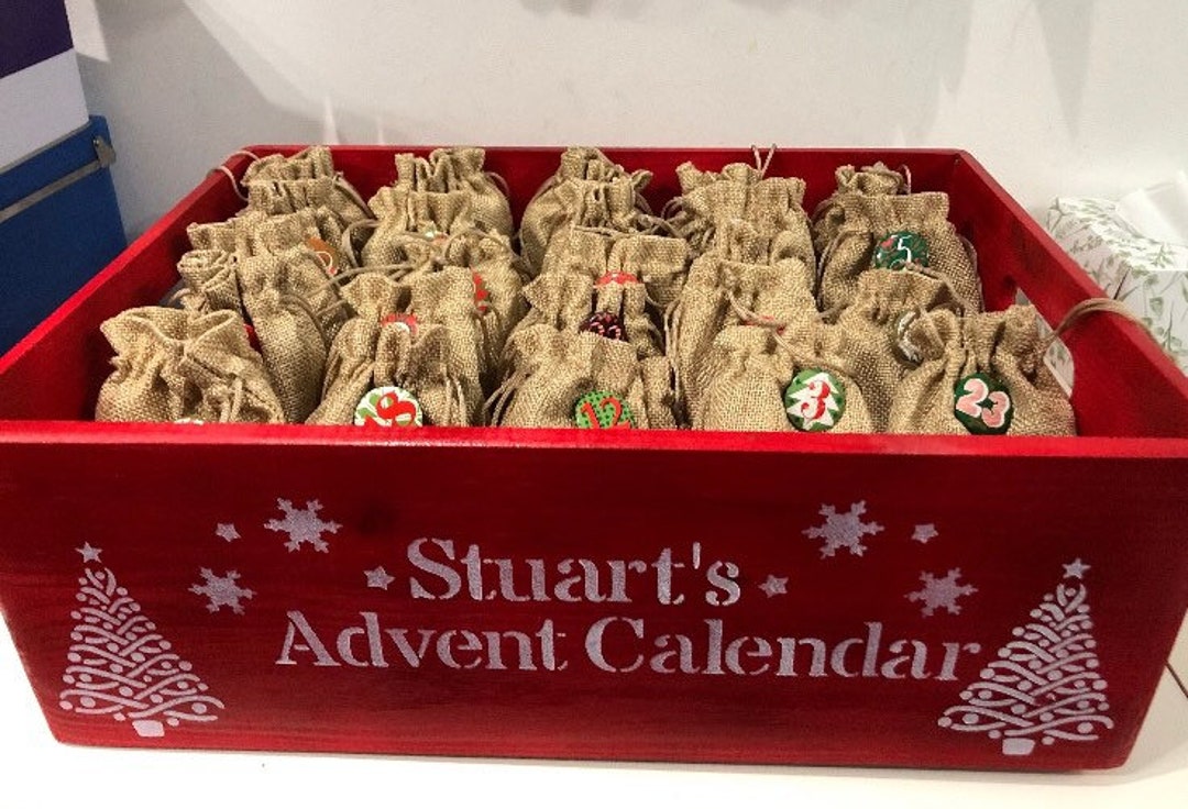 Advent Calendar Christmas Box Christmas Hamper FREE P&P UK - Etsy UK