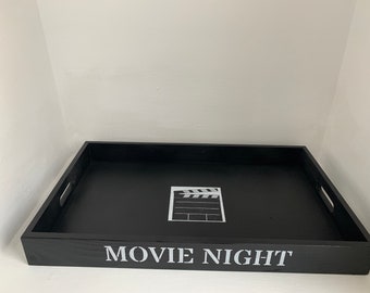Movie Night Tray | Etsy