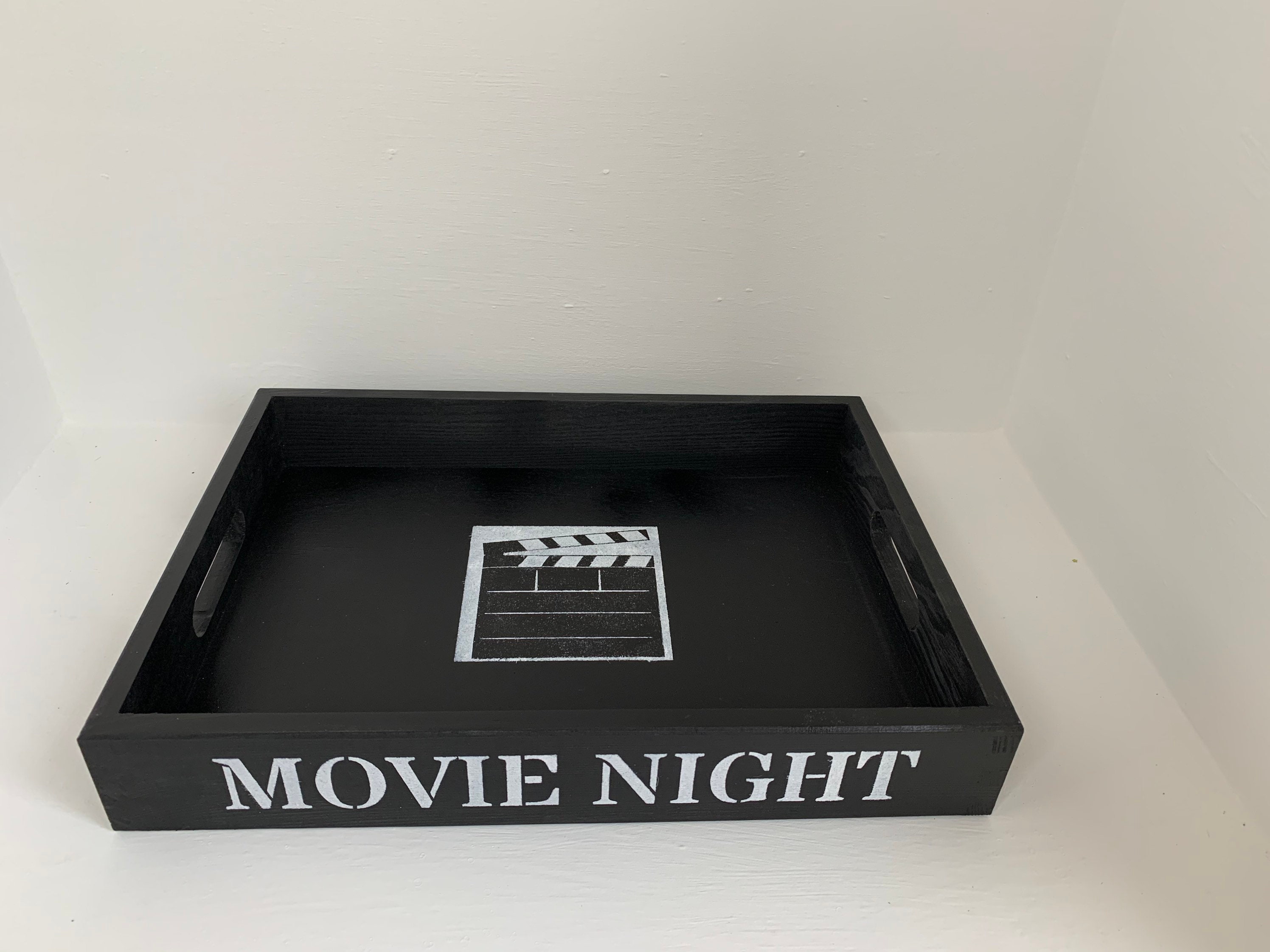 Personalised Movie Night snack trays kids sleepover | Etsy