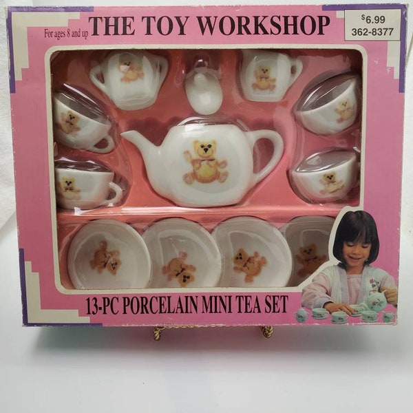 Bear Tea Set - Etsy
