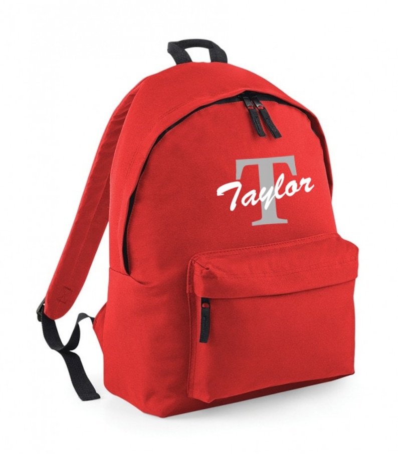 Personalised Kids Initial Backpack Any Name Boys Girls Toddler - Etsy UK