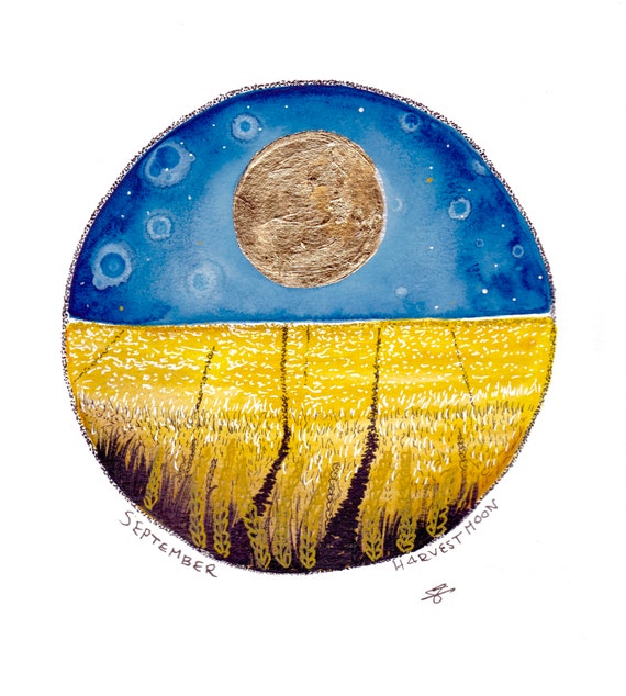 Full Moon Series - S. Fenerty Art