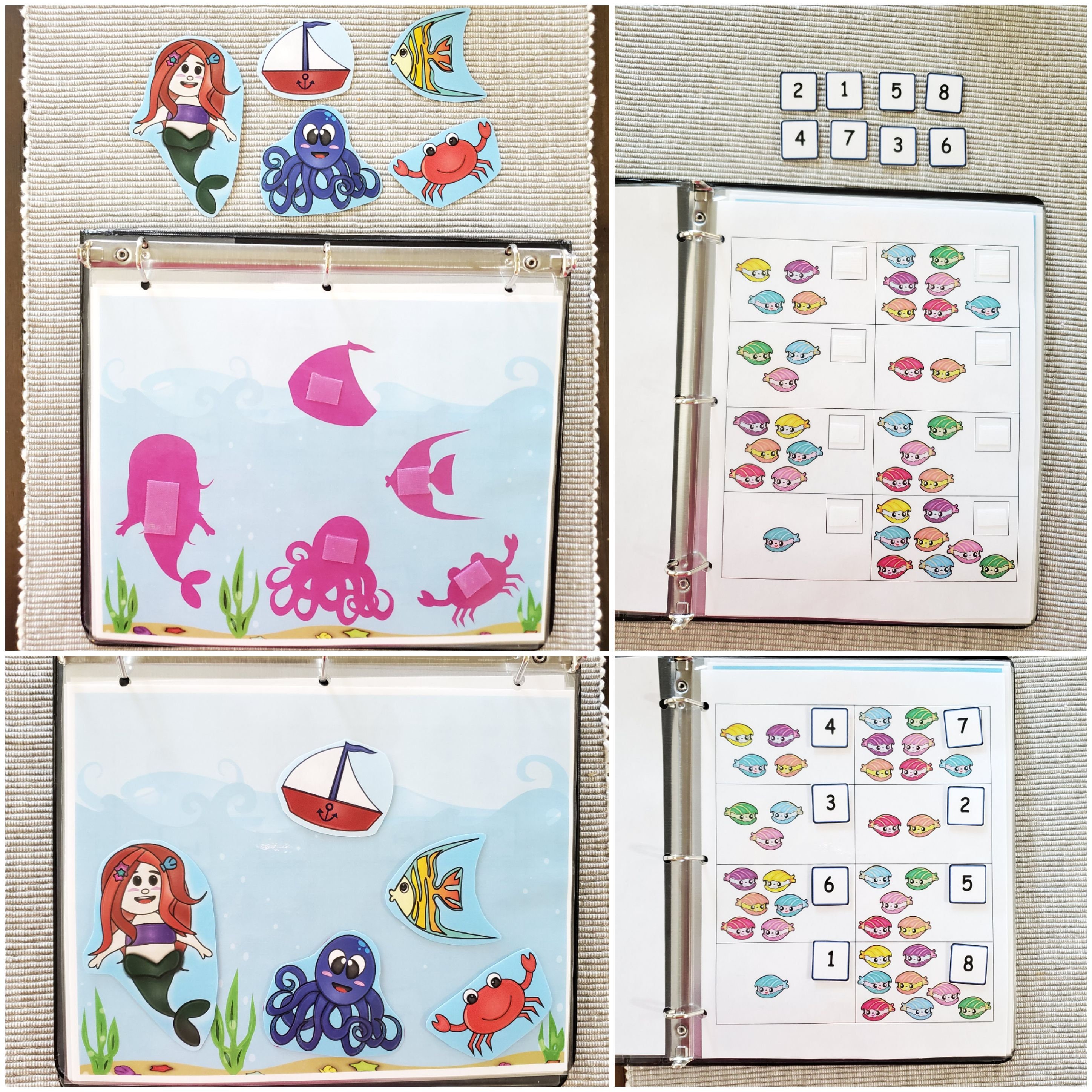 Under the Sea Activity Book - Etsy