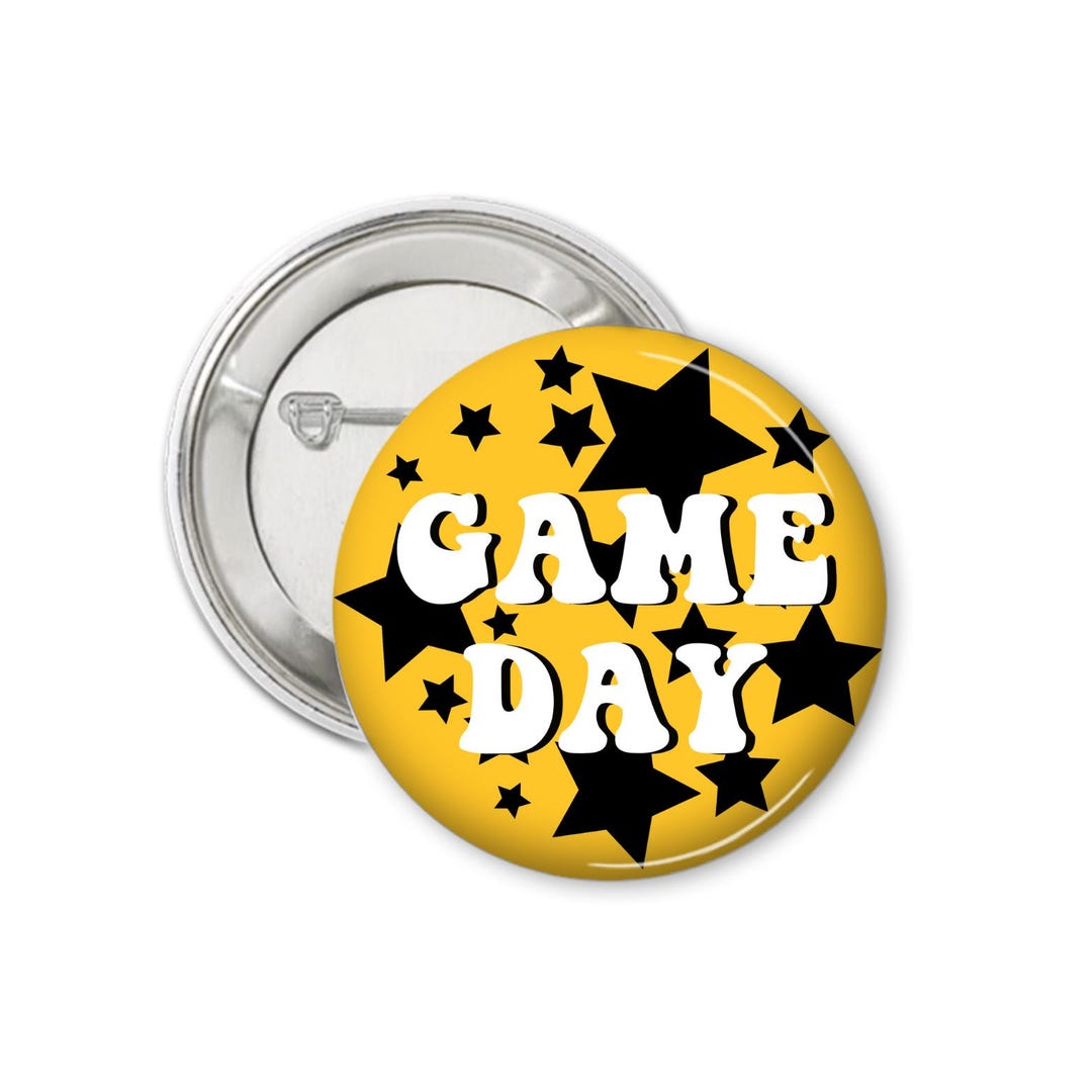 CUSTOM GAMEDAY BUTTON - Etsy
