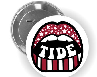 State Flag Pin Alabama Flag Button State Flag Button State Pin - Etsy