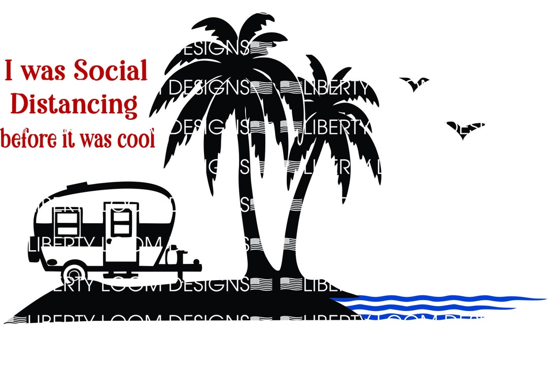 I Was Social Distancing Before It Was Cool Beach Edition - Etsy