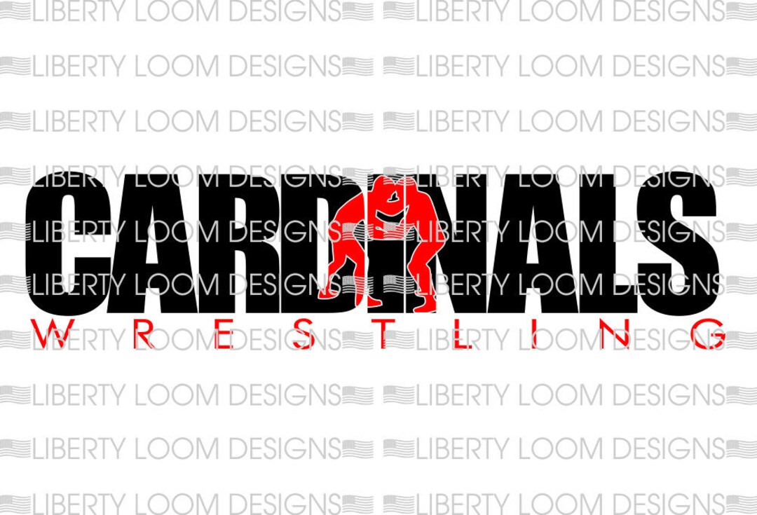Cardinals Wrestling Knockout - Etsy