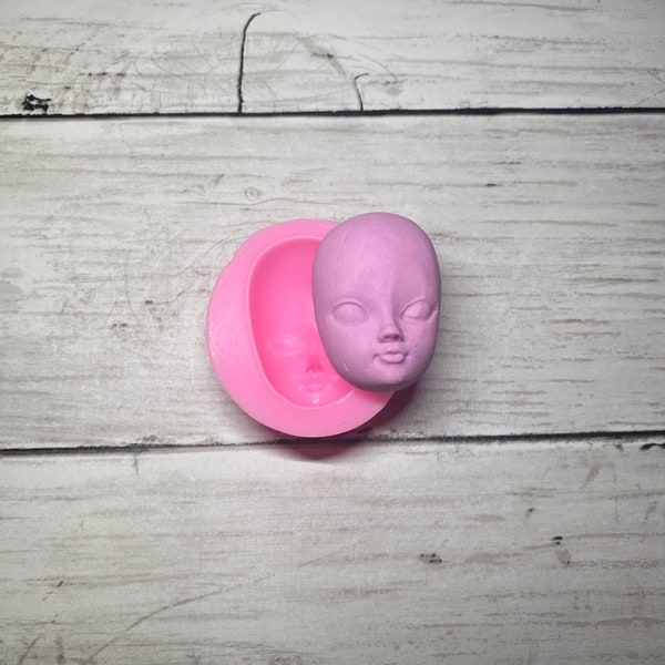 Doll Face Mold - Etsy