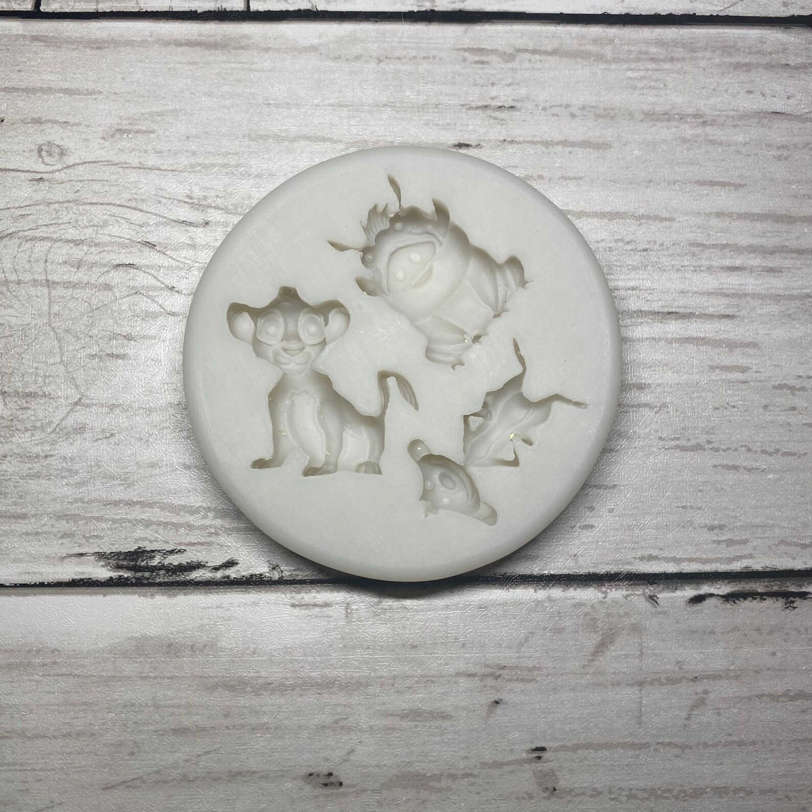 Safari Animals Silicone Mold – 3pc Mini Jungle Animal Mold for Fondant ...