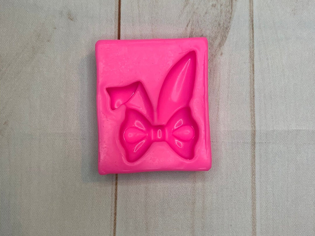 Bunny Ears and Bow Silicone Mold, Bunny Mold, Ears Mold, Bow Mold - Etsy
